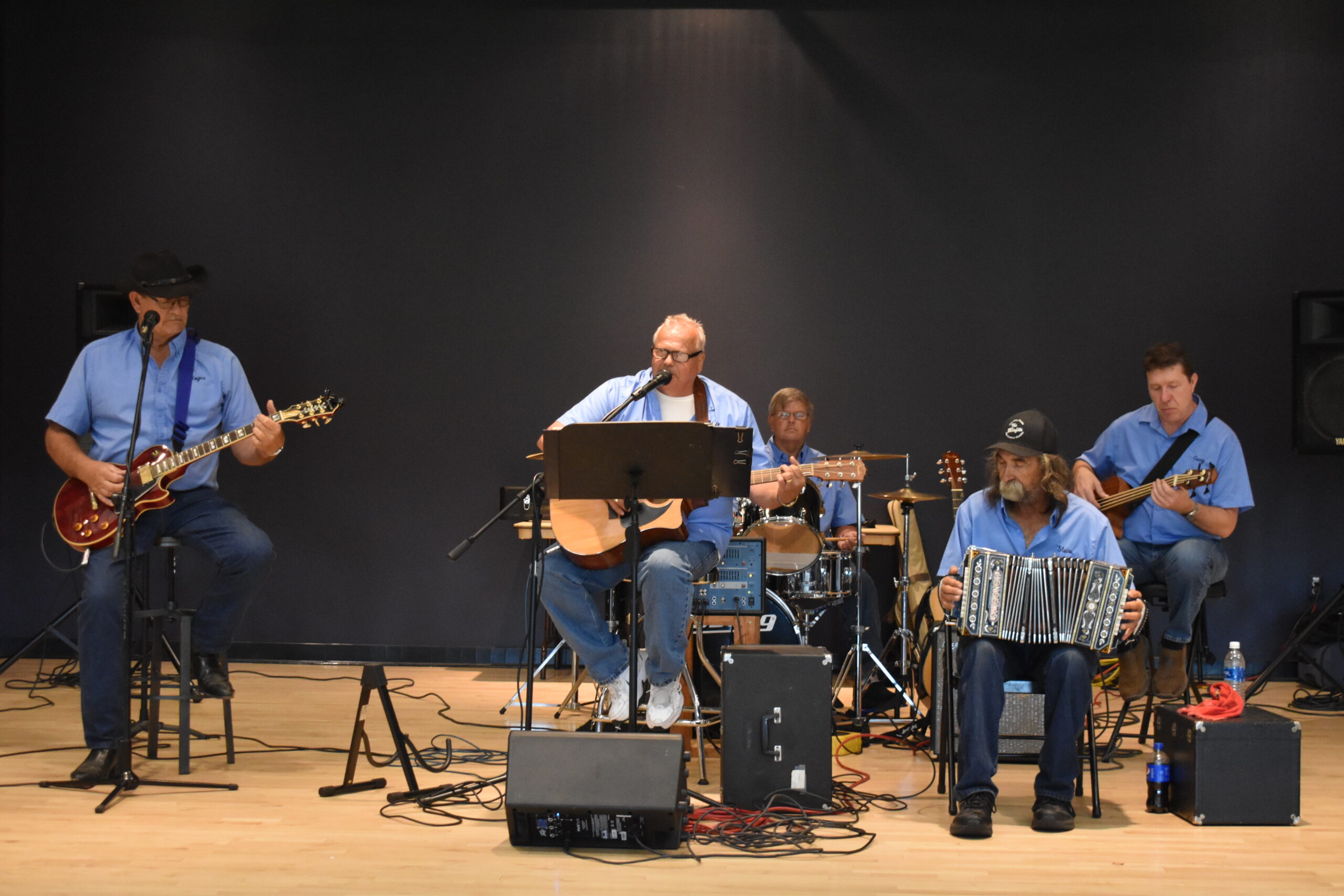 The Misfits play music in the park indoors for pack crowd | News ...